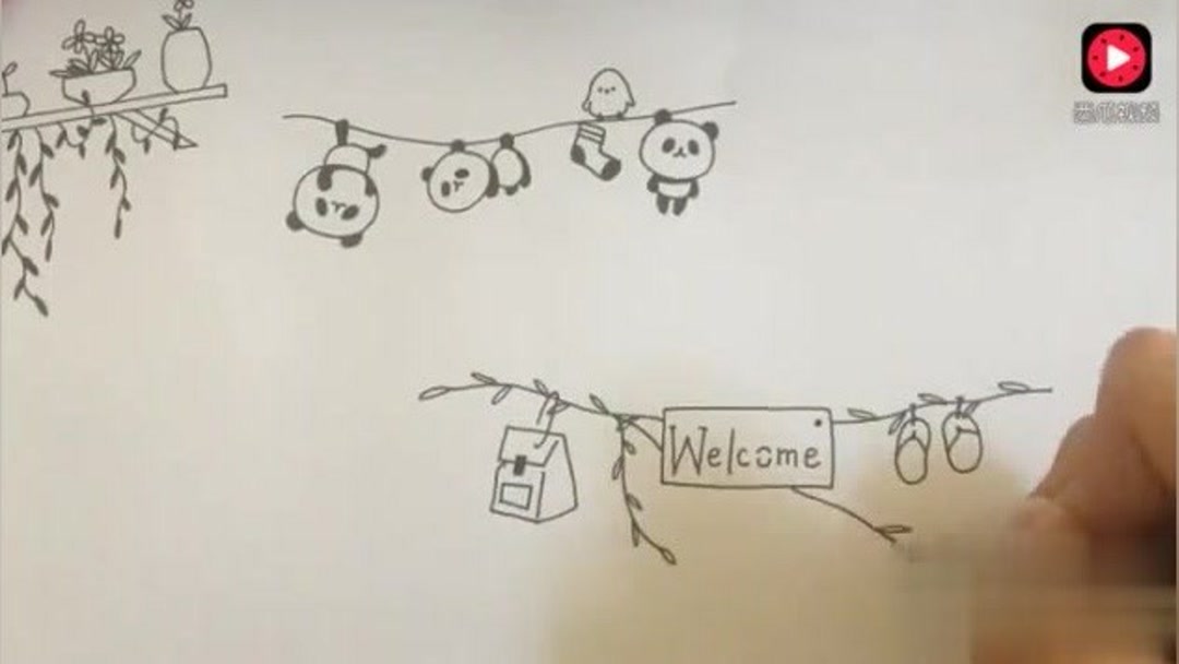 儿童画画,手帐|这么好看的花边几个简单元素给你的手帐添彩