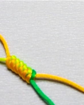 手工编绳 金刚结的快速编织方法