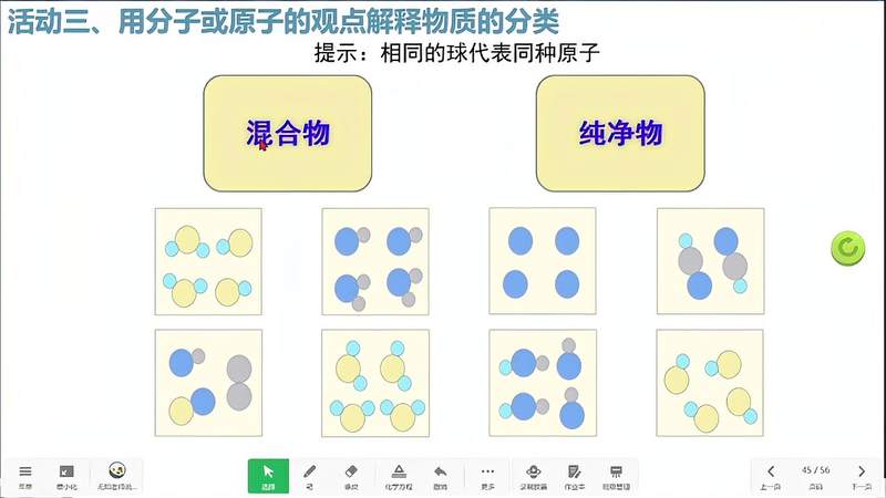 人教版化学九年级上册第三单元构成物质的奥秘课题1分子和原子2