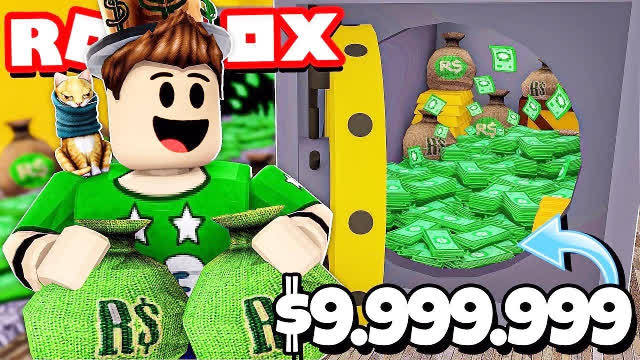 Roblox开箱模拟器(附密码)!要用大刀去砍保险箱?