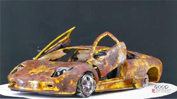 修复兰博基尼模型,和真车一样好看