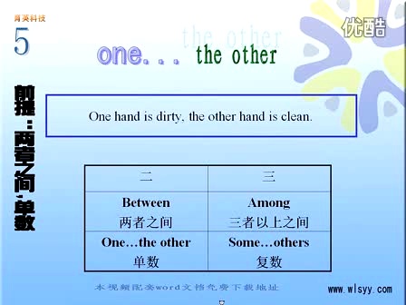 人教版英语初一下册other用法讲解