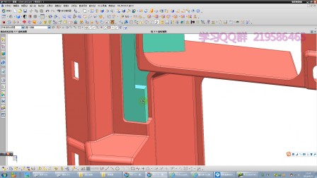 UG模具设计--实体模具分模补孔汽车仪表设计