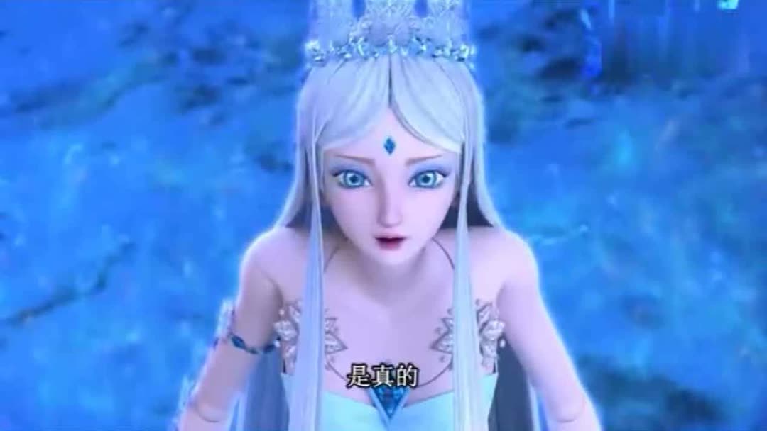 精灵梦叶罗丽第六季:冰公主使出冰莲花,以身体试探河水的纯净!