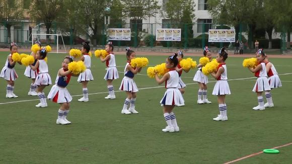 忻府区幼儿园代表队校园啦啦操比赛实况