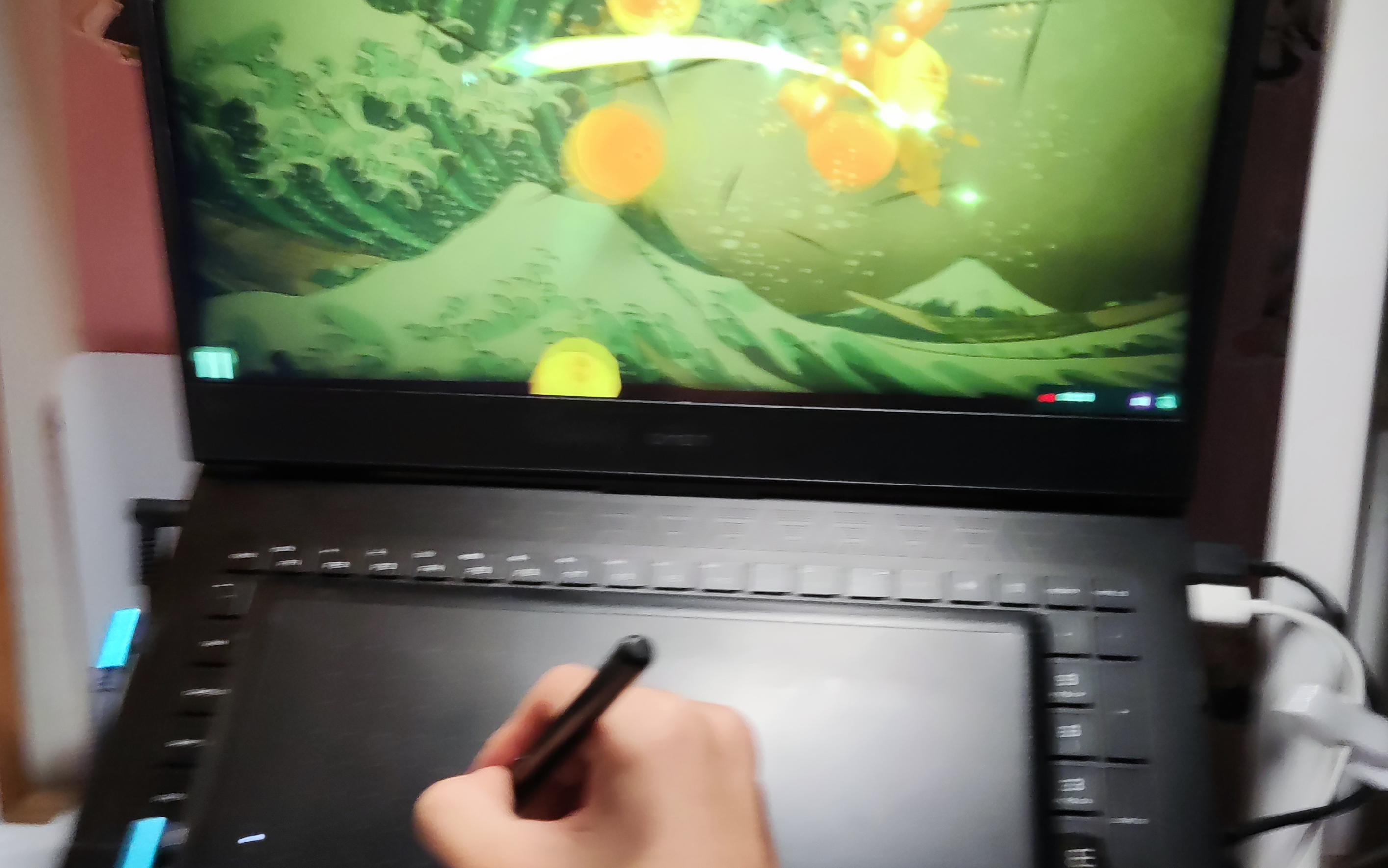 师傅,你的数位板是用来做什么工作的?(