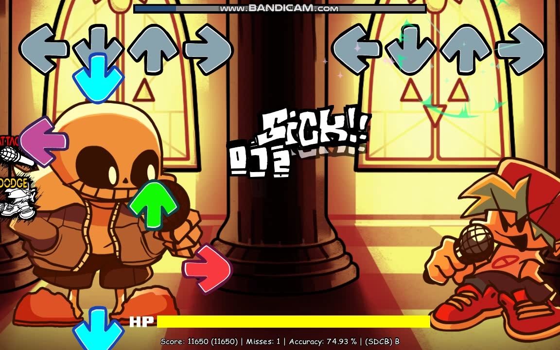 Indie Cross Sansational曲目Normal模式过关