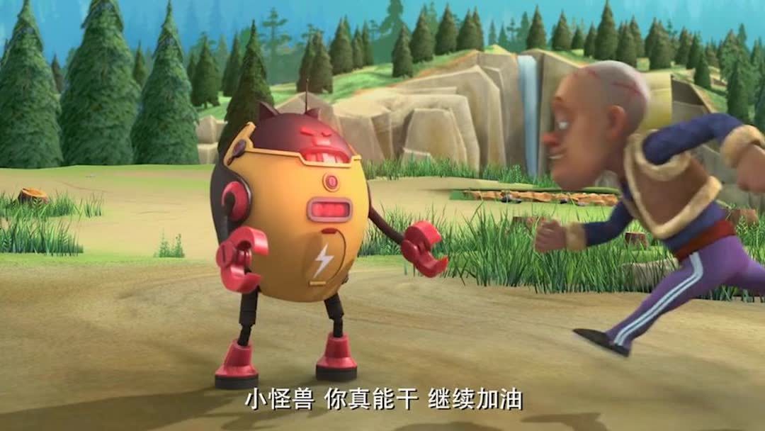 经典搞笑动画片,丛林总动员之机器小怪兽