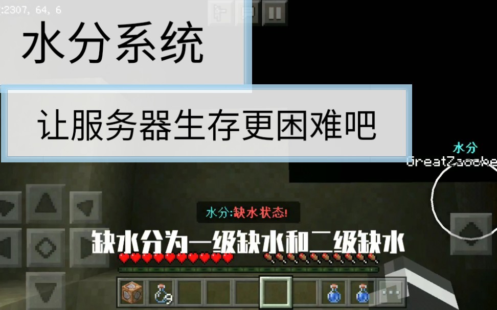 《租赁服必备指令》水分系统?让生存需要喝水吧!让服务器生存更困难...