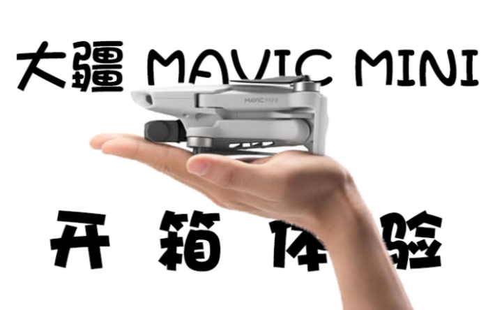 今年最值得购买的科技产品大疆DJI mavic mini 开箱体验