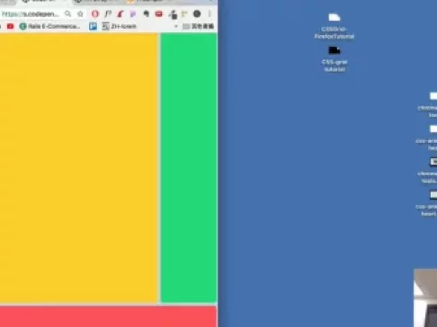 css教学, 如何用 Flexbox 做出 Holy Grail layout。