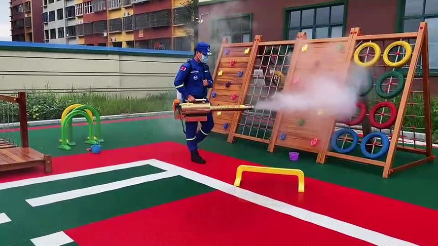 固始学校消毒,给孩子们做最好的保障!#疫情消毒杀菌