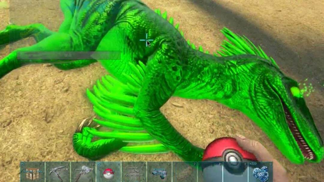 【峻晨】烈焰三角龙驯服!制作秒驯药剂、方舟生存进化1025