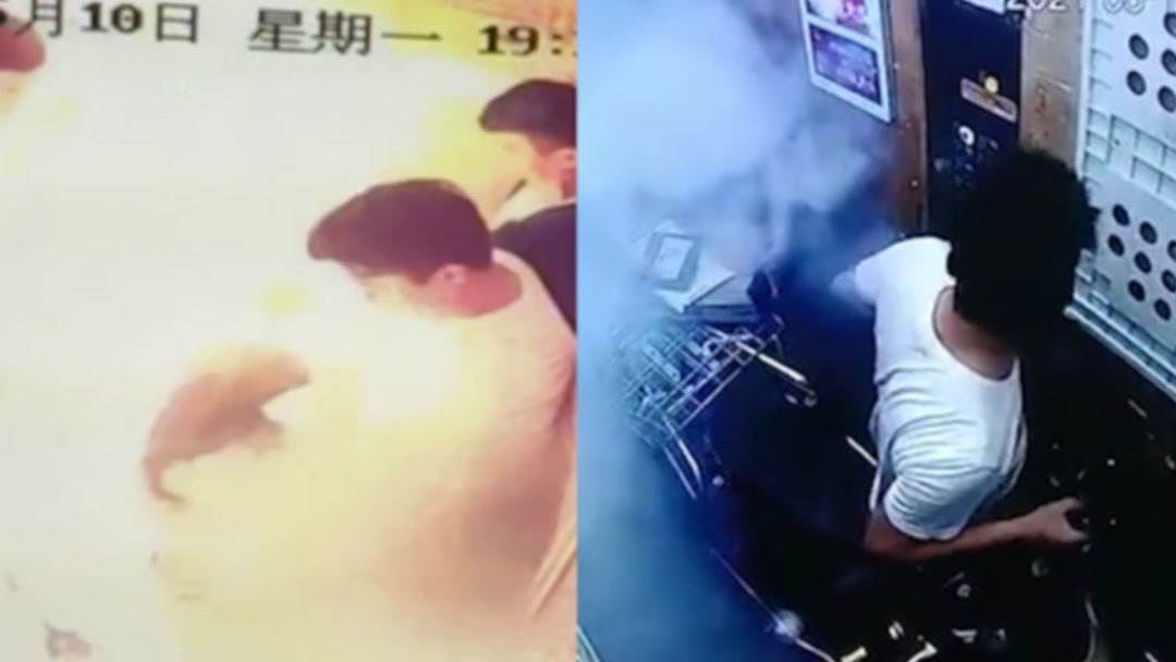 90秒回顾多起电动车电梯内起火事件,各地出奇招排隐患