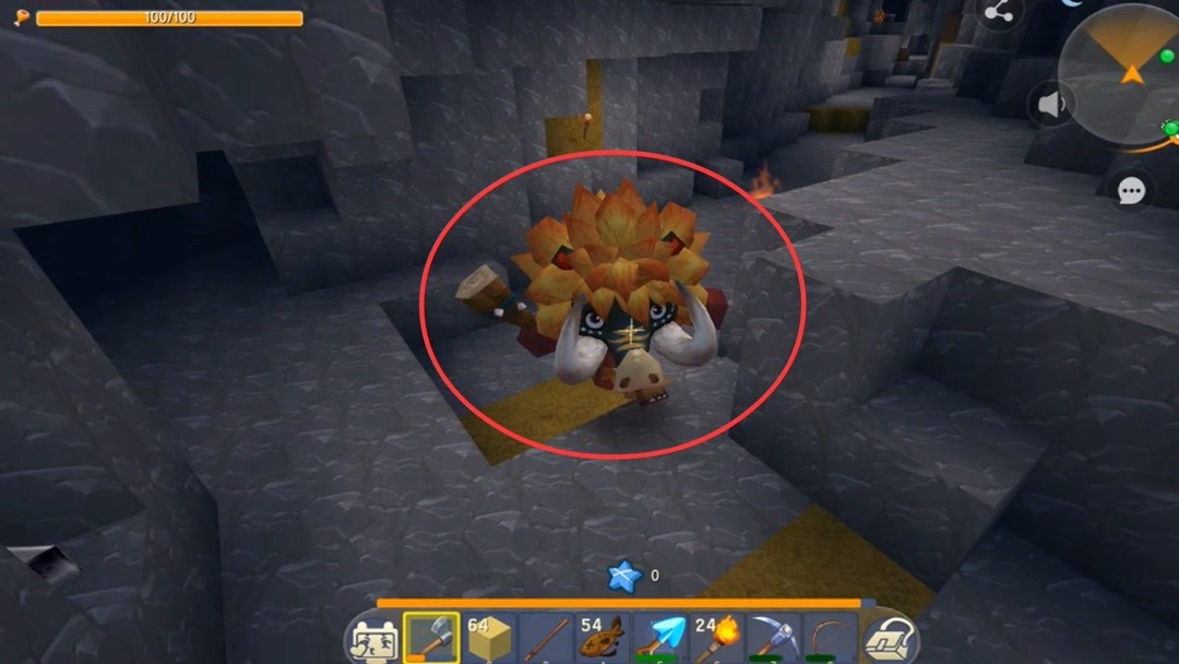 二狗子迷你世界:兄弟下洞就挂了,我自己在地洞里遇见怪物!