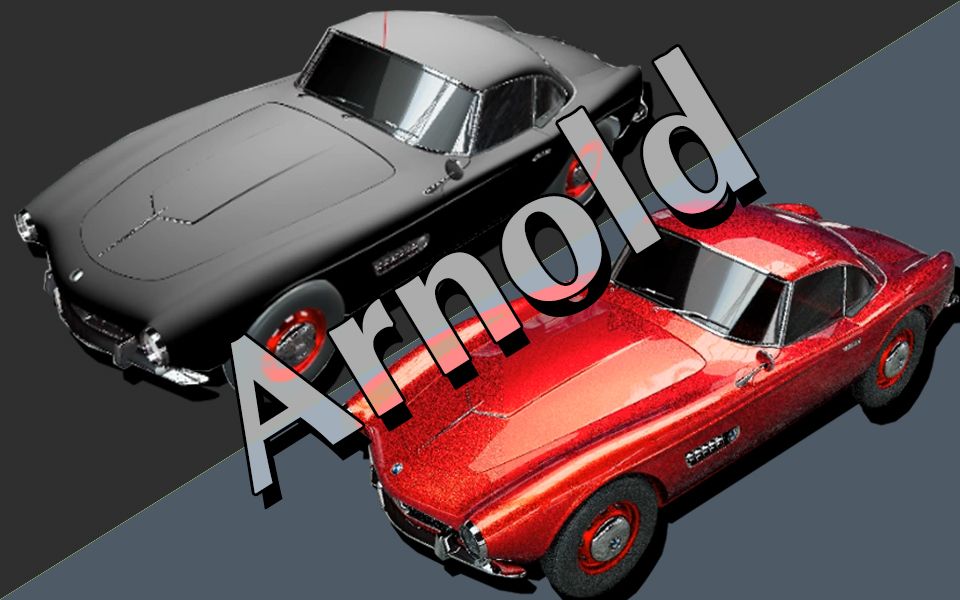 Arnold影视级别汽车模型渲染教程