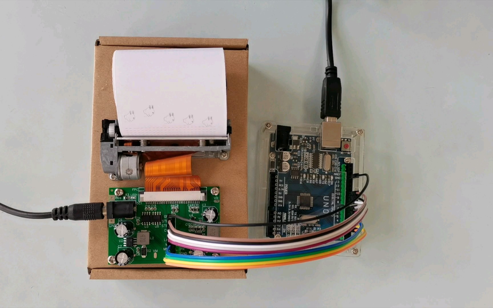用arduino做个热敏打印机吧!