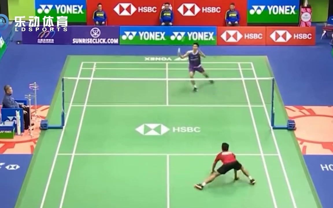 ...矛盾大对决,交手精彩的层度不输给过去的李宗伟vs林丹的“李林大战