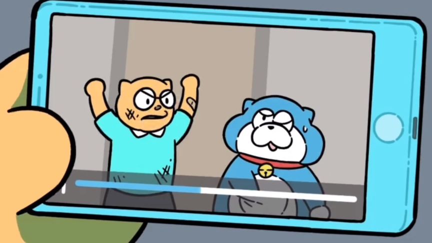 #dou上热门 #搞笑动画