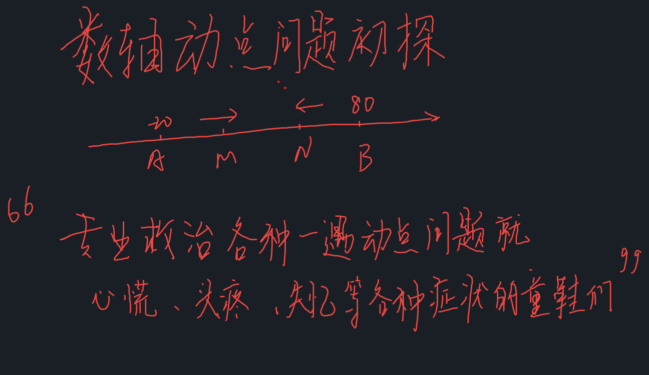 数轴动点问题轻松学(适合初一同步提优)