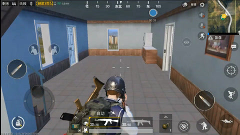 绝地求生之二楼用倍镜最佳。