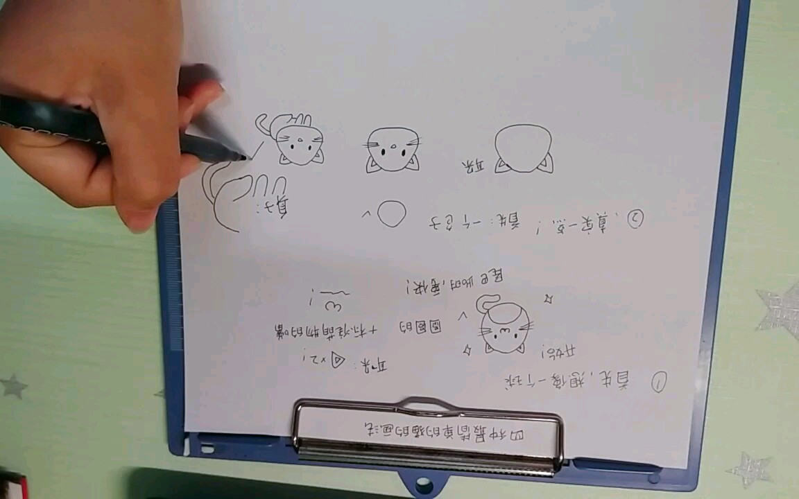 最简单的猫咪画法(三种)