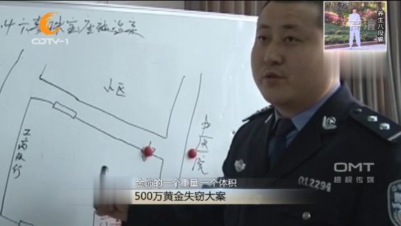 黄金失窃大案2:500万金饰被盗,监控发现疑犯,背着包形迹可疑
