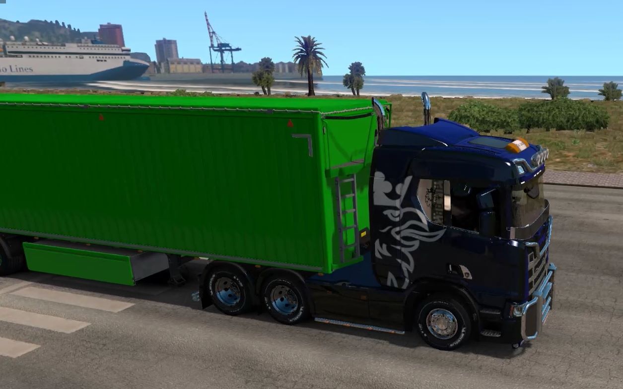 欧卡:斯堪尼亚R 地图最南部 意大利 短距运输