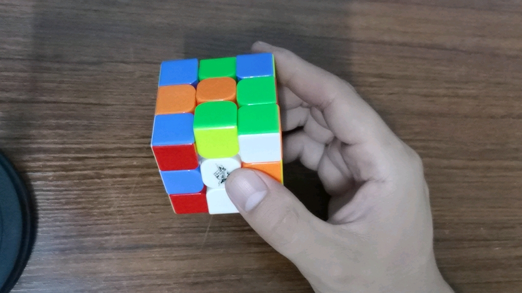 跟着教程还原魔方