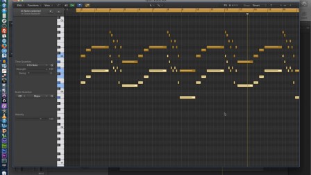 Logic Pro X - Video Tutorial 28 - MIDI Piano Roll Editor, part 2