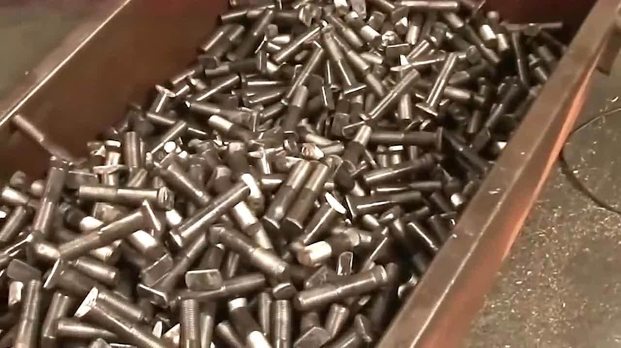 螺丝螺母生产全过程,以前不知道这样制造的!