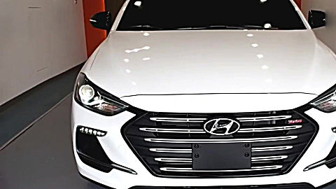 实拍现代领动运动版,这帅气的颜值 让我找不到任何吐槽的点。