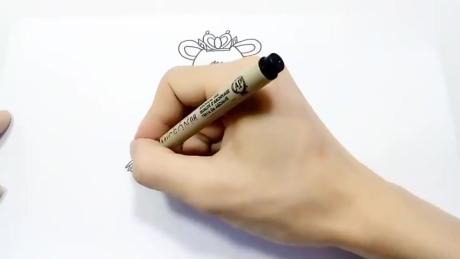 叶罗丽精灵梦的罗丽简笔画,步骤简单好画,儿童简笔画教程视频