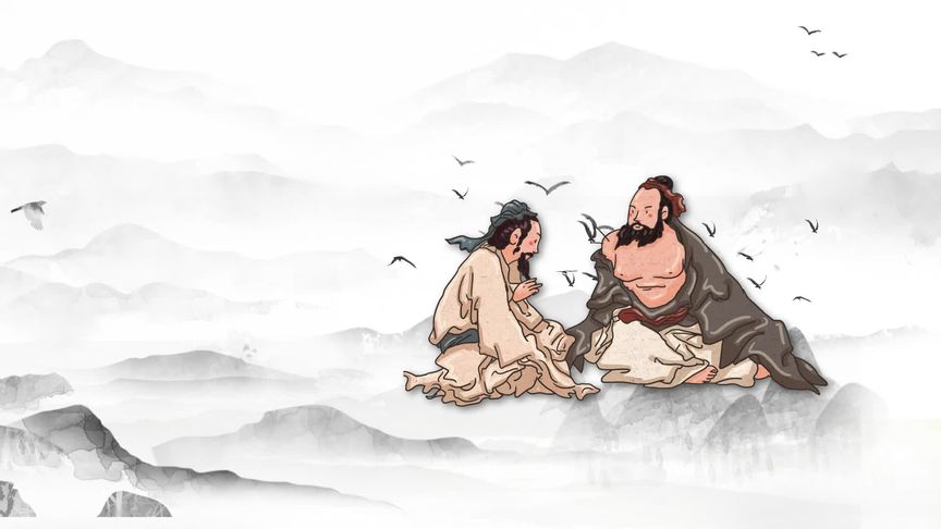 水墨中医养生医药传统文化精气神宣传视频代制作素材动画AE模板