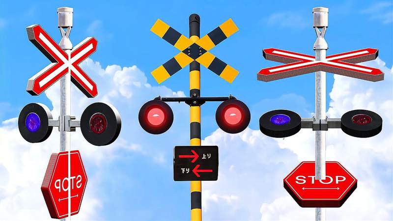 趣味动画:红绿灯在空中工作,居然还可以自由飞翔