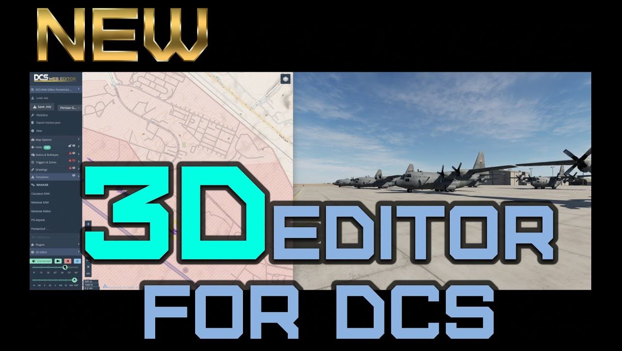 【DCS Web Editor】DCS World 网页任务编辑器 新预览