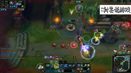 LOL木木基础技能,完美连招,打团切入点的教学视频,缠魂绷带。