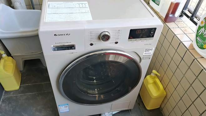 格力滚筒洗衣机全拆清洗,第一次拆格力