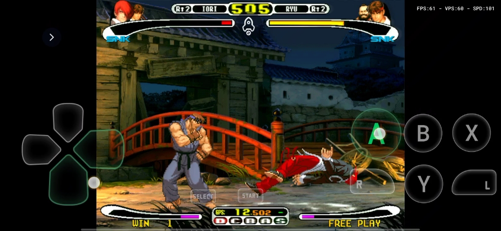 【小马dc模拟器】测试naomi街机游戏卡普空vsSNK