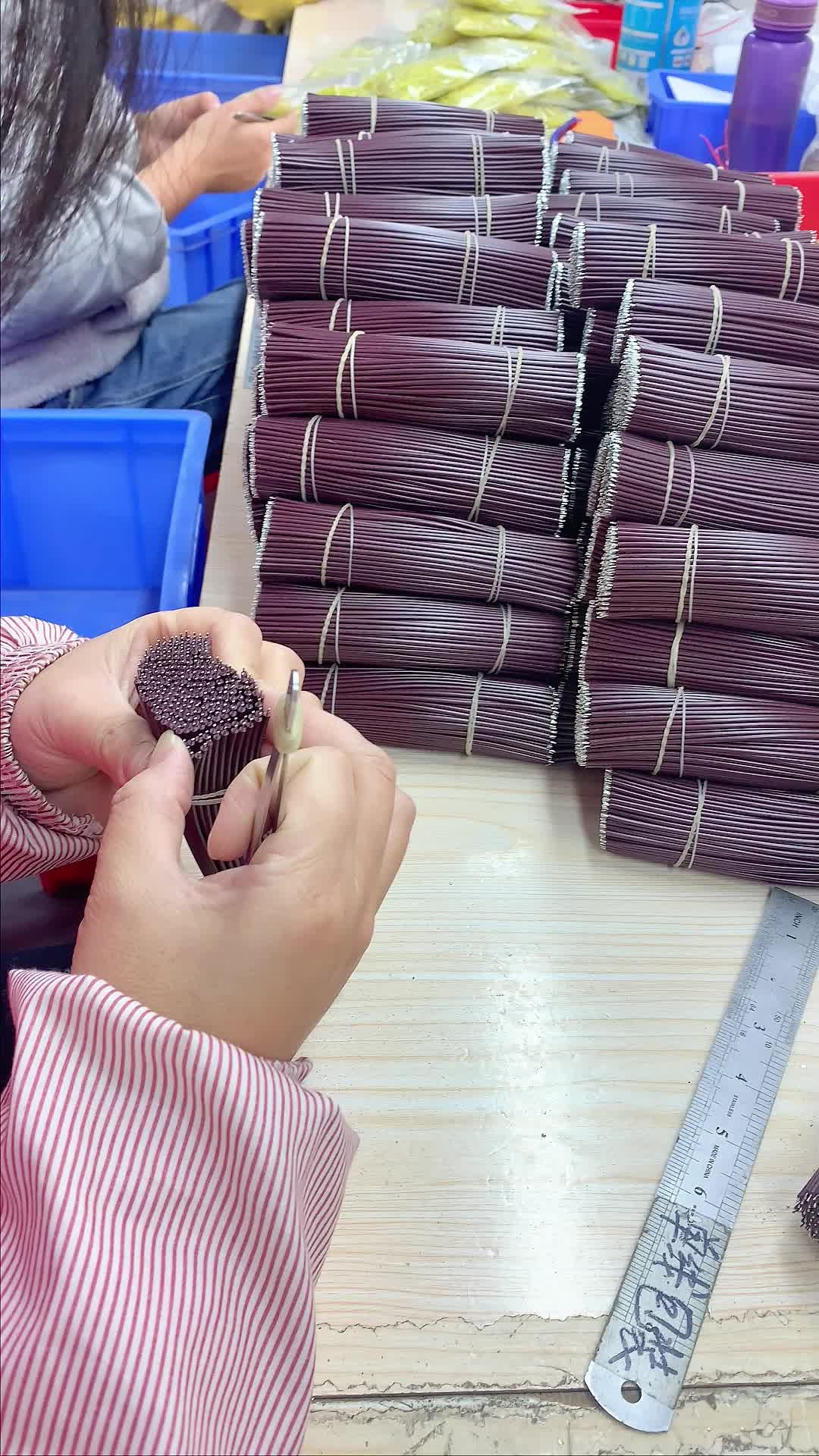 电子线导线品检和打包过程?