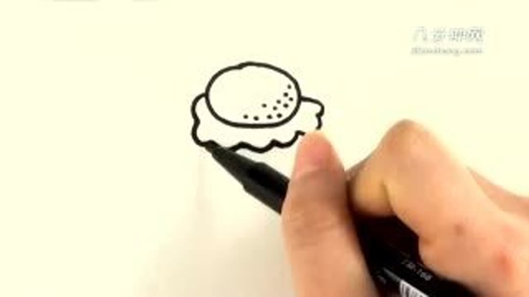 【几分钟学会简笔画】简笔画食物篇之零食【共⑨课时】