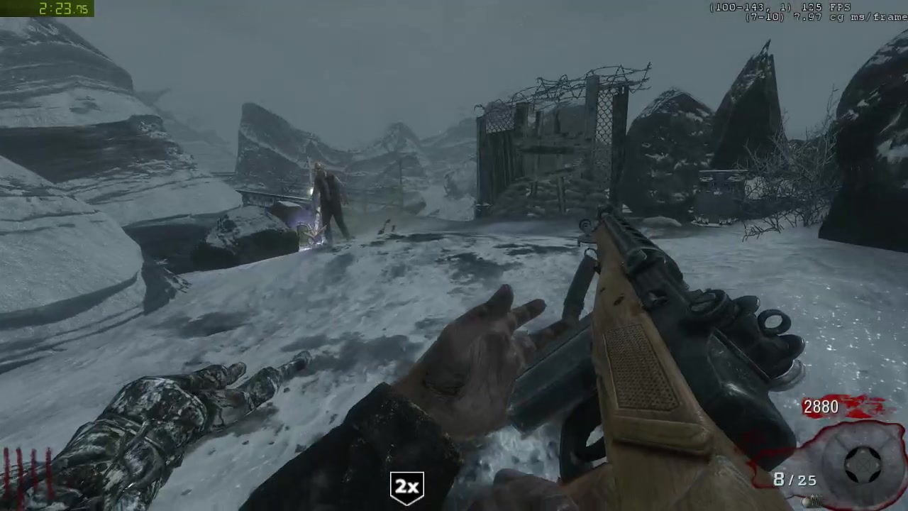 【前·世界纪录】使命召唤7僵尸模式 COTD单人极速50波(1时31分20...