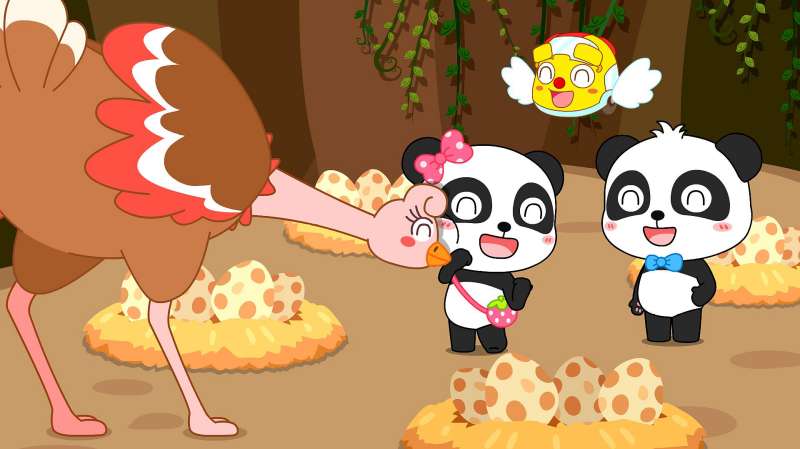 宝宝巴士数学大冒险—帮蛋宝宝找妈妈,趣味动画教孩子学习认数字