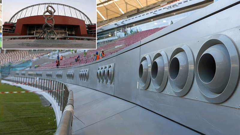 有钱任性!卡塔尔街道都安装空调,世界杯球场制冷只是基本操作