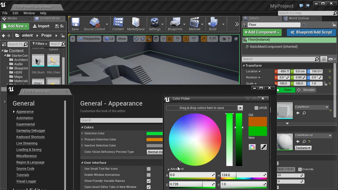 [英文无字幕] UE4 - Introduction to Unreal Engine 4 Volume 1