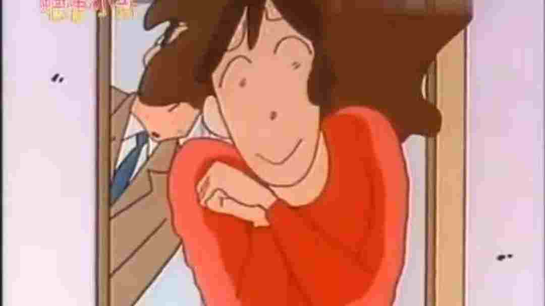 蜡笔小新:妈妈拔掉电视插头,小新神色淡然,告诉其动画播完