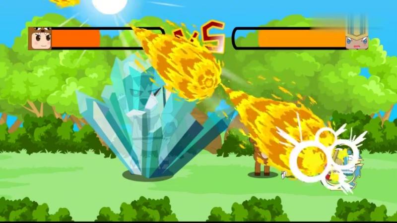 迷你世界格斗动画第92集:熊大拿熊孩子砸斩浪