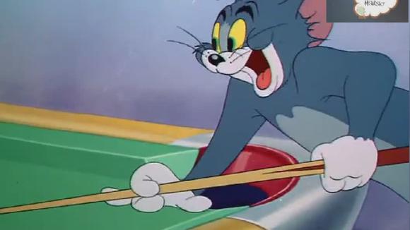 猫和老鼠:桌球高手对决,汤姆杰瑞谁能更胜一筹