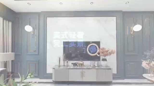 #现代轻奢风格 #装修效果图实景案例 #实景拍摄 #工程案例