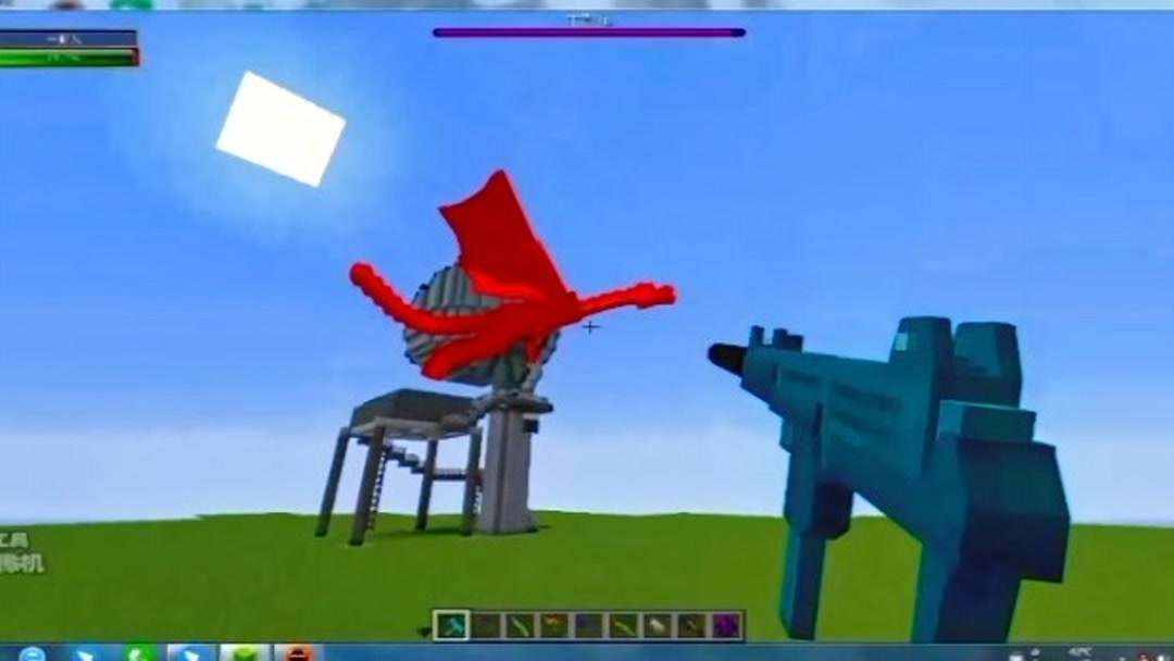 散射核弹枪毁灭一切 我的世界枪械mod解说